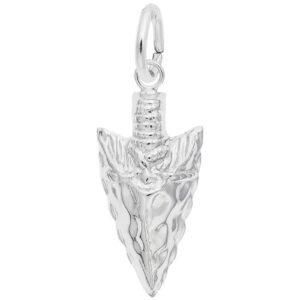 rembrandt charms arrowhead charm, sterling silver