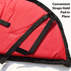 Flexible Flyer Pad for Baby Pull Sleigh, Toddler Boggan Sled Cushion 43 x 8.5 x .5"