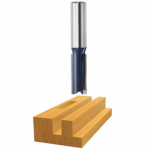 BOSCH 85251M 1/2 In. x 2 In. Carbide Tipped 2-Flute Straight Bit