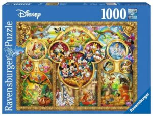 ravensburger disney best themes jigsaw puzzle (1000 piece)