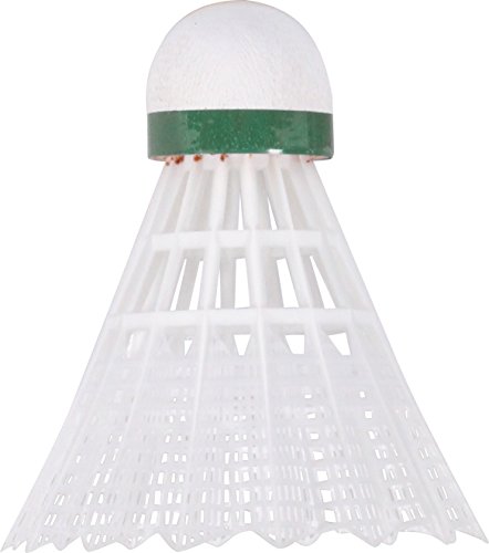 Victor Nylon Shuttlecock Shuttle 2000 6per can, white/green