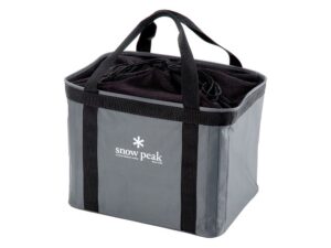 snow peak multi-purpose carry case - sturdy japanese-designed bag - 15 x 11 x 8 in