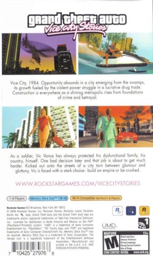 Grand Theft Auto Vice City Stories - Sony PSP