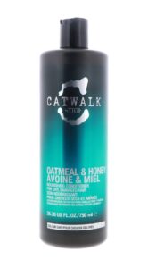 tigi catwalk oatmeal & honey treatment conditioner, 25.36 fl oz