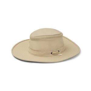 tilley ltm6 airflo broad brim recycled, khaki/olive, 6 7/8