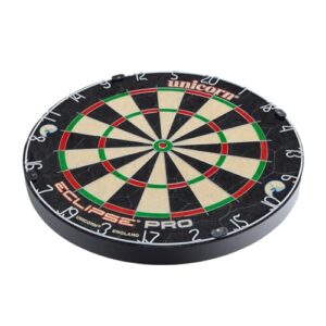 Unicorn Eclipse Pro Championship Edition Bristle Dartboard - PDC Endorsed, Ultra-Slim 30% Thinner Wire - Staple-Free Bullseye - Premium Self-Healing Sisal - High-Visibility Rotatable Number Ring