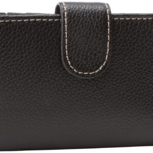 Mundi Rio Leather Frame Index Wallet,Black,one size