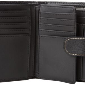 Mundi Rio Leather Frame Index Wallet,Black,one size