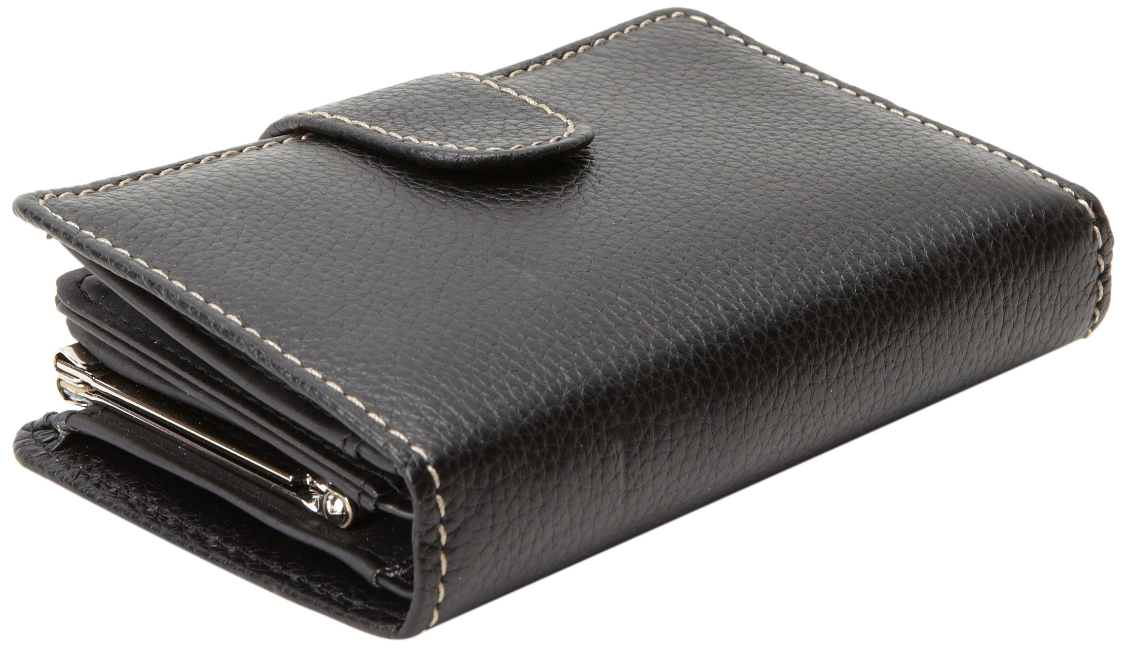 Mundi Rio Leather Frame Index Wallet,Black,one size