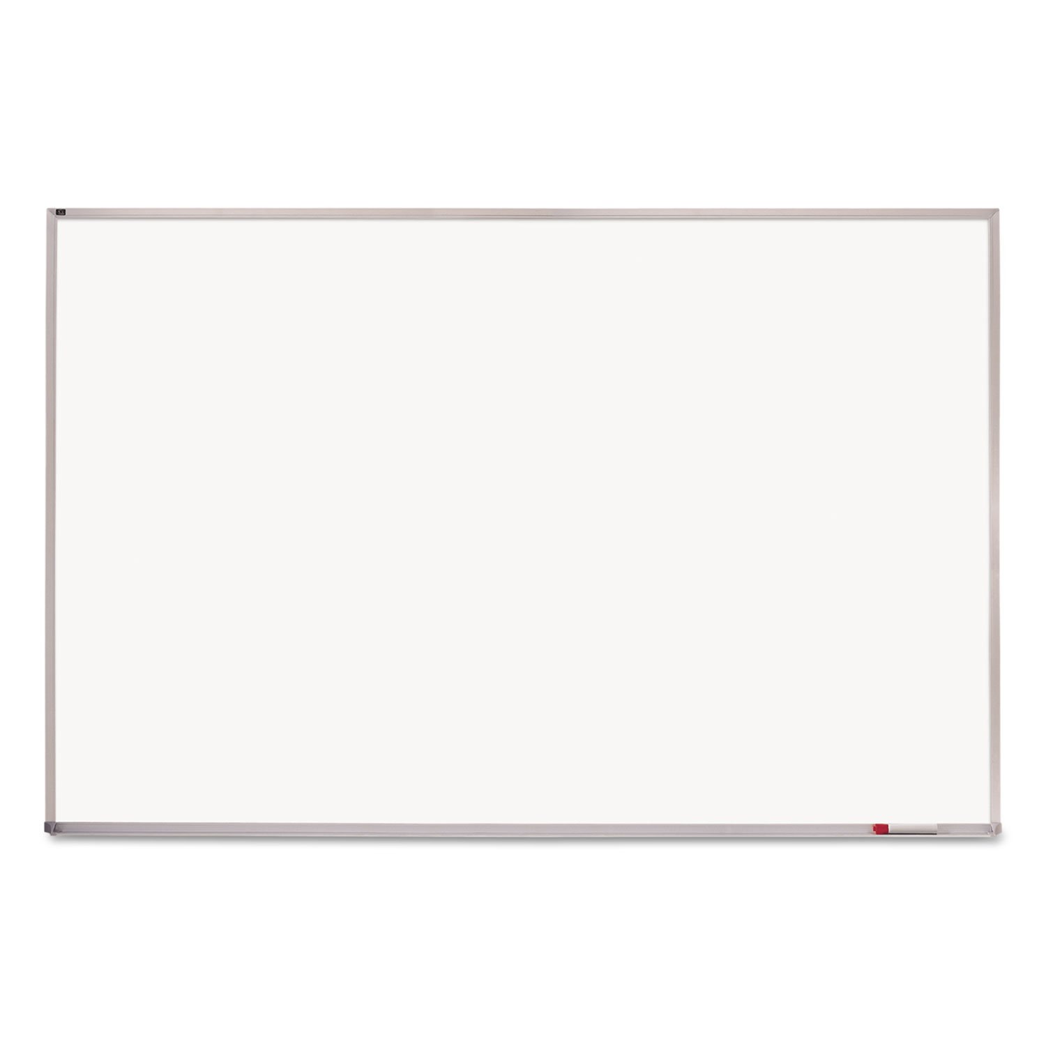 Quartet Magnetic Dry Erase White Board, 8' x 4' Whiteboard, Porcelain Surface Will Not Stain or Ghost, Silver Aluminum Frame (PPA408)