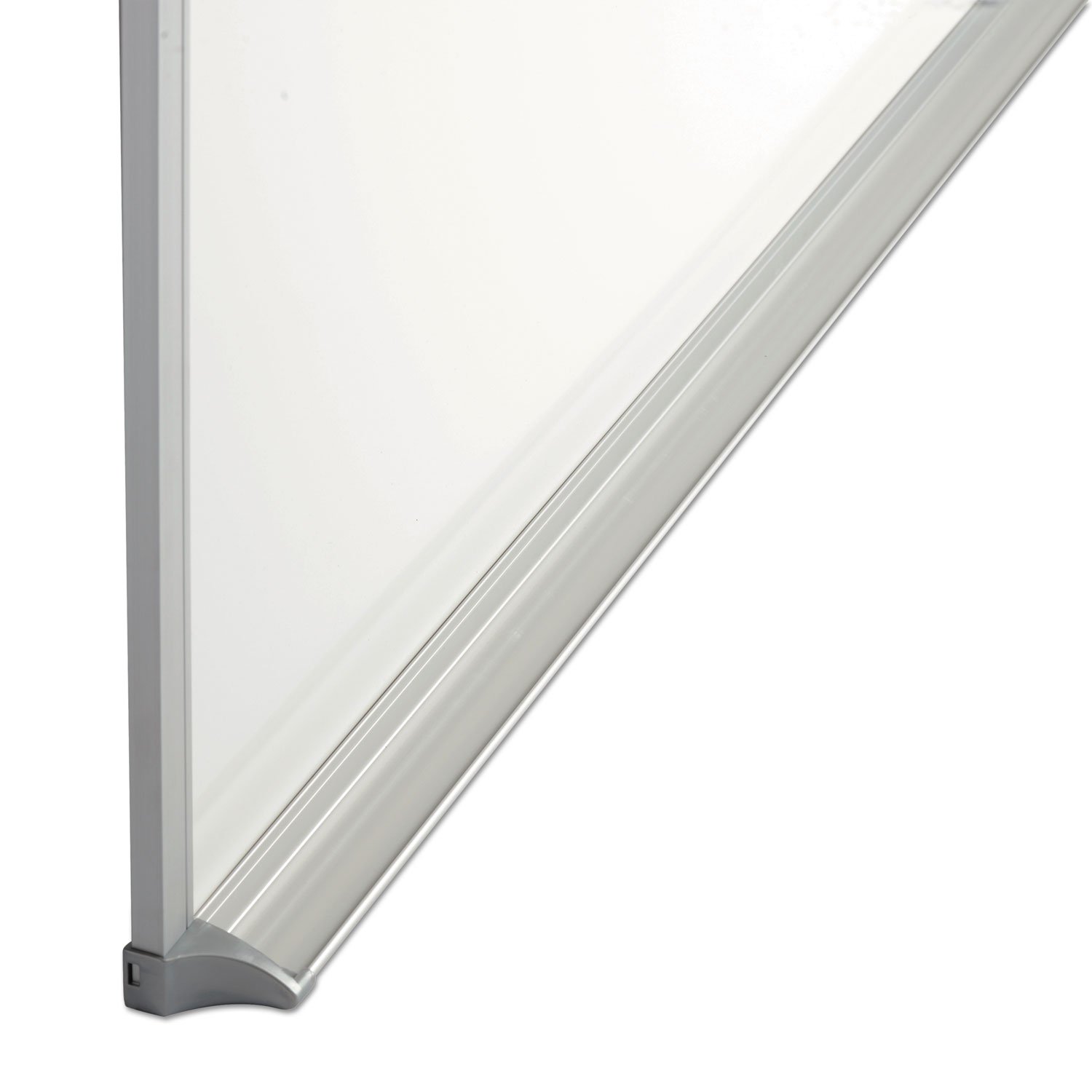 Quartet Magnetic Dry Erase White Board, 8' x 4' Whiteboard, Porcelain Surface Will Not Stain or Ghost, Silver Aluminum Frame (PPA408)