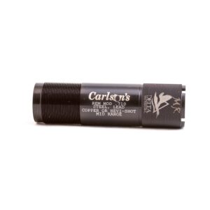 carlsons choke tubes 12 gauge for remington [ mid range | 0.710 diameter ] blued steel | delta waterfowl extended choke tube | made in usa