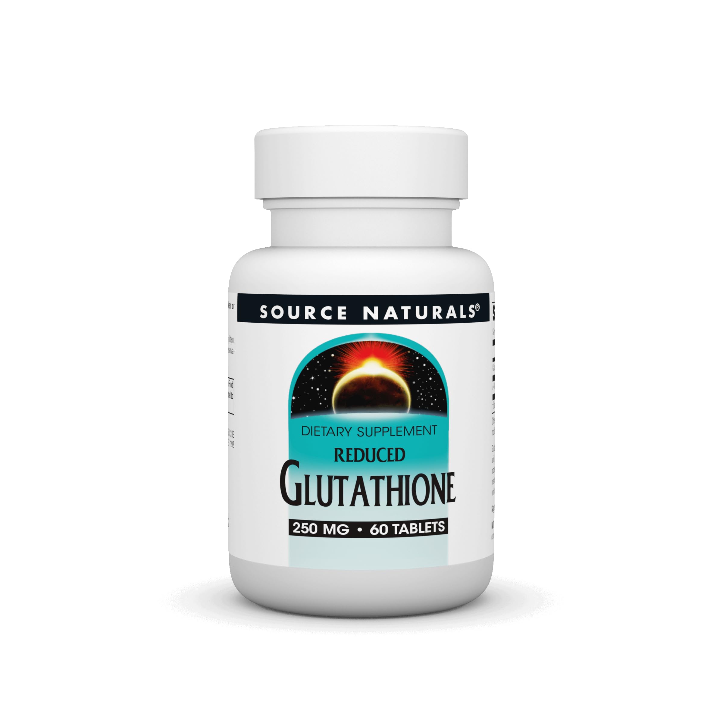 Source Naturals Glutathione, Supplement for Liver Support, 250mg - 60 Tablets