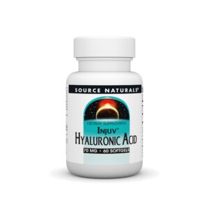 source naturals hyaluronic acid injuv 70mg - 60 softgels