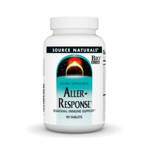 source naturals aller-response - seasonal immune support - 90 tablets