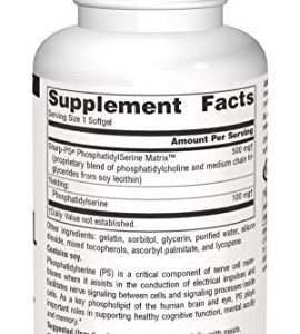 Source Naturals Phosphatidyl Serine Matrix 500mg - 60 Softgels