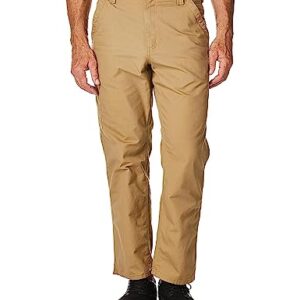 Carhartt Men's Loose Fit Canvas Utility Work Pant, Dark Khaki, 36W x 32L