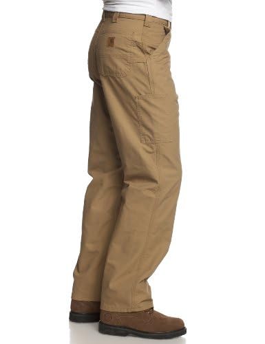 Carhartt Men's Loose Fit Canvas Utility Work Pant, Dark Khaki, 36W x 32L