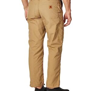 Carhartt Men's Loose Fit Canvas Utility Work Pant, Dark Khaki, 36W x 32L