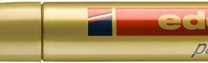 EDDING 751 PAINT MARKER PEN GOLD BULLET TIP LOW ODOUR 2-4mm Line