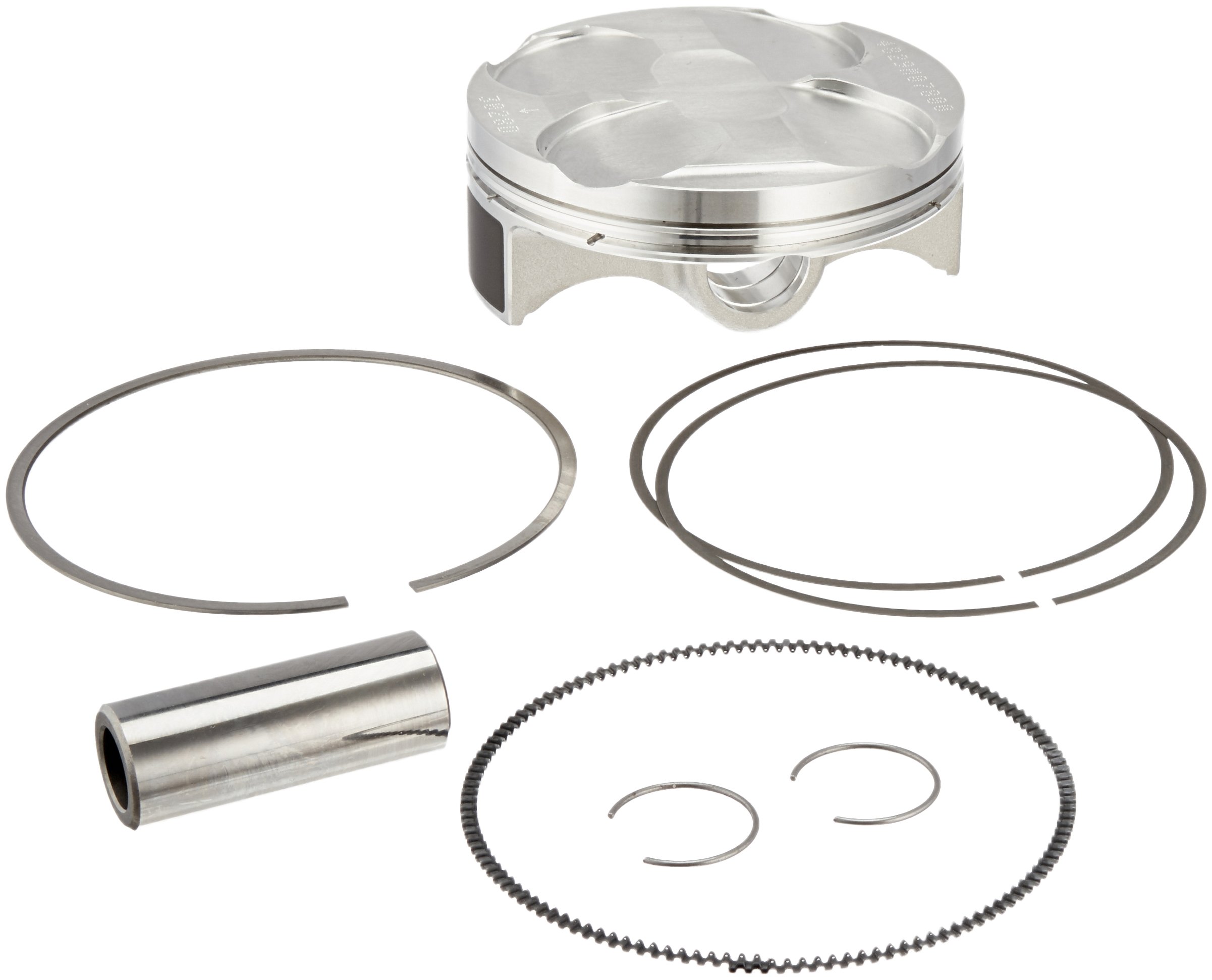 Wiseco 4829M07800 78.00mm 12.9:1 Compression 249cc Motorcycle Piston Kit, Black