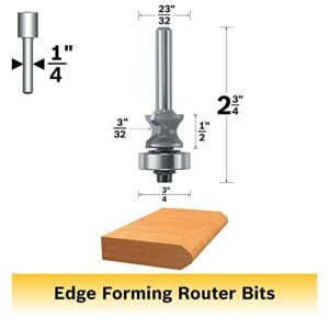 BOSCH 85612M 3/32 In. x 15/32 In. Carbide Tipped Chair Mat Edge Bit