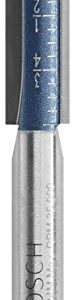 BOSCH 85224MC 5/16 In. x 1 In. Carbide-Tipped Double-Flute Straight Router Bit