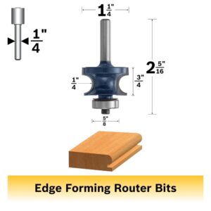 BOSCH 85668M 1/4 In. x 3/4 In. Carbide Tipped Edge Beading Bit