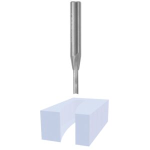 bosch 86007m 1/8 in. x 1/2 in. solid carbide 2-flute o-flute bit