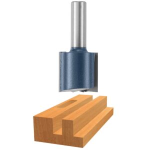 bosch 85465m 1-1/8 in. x 1-1/4 in. carbide tipped 2-flute straight bit