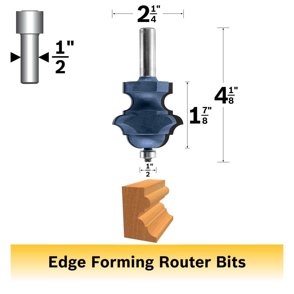 BOSCH 85700M 2-1/4 In. x 1-7/8 In. Carbide Tipped Multi-Form Bit