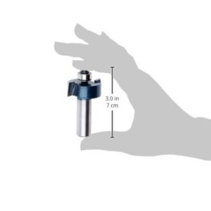 Bosch 85590M 3/8 In. x 1/2 In. Carbide Tipped Rabbeting Bit