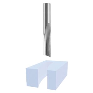 bosch 86002m solid carbide 3/8-inch x 1-inch straight single o-flute 3/8-inch shank router bit