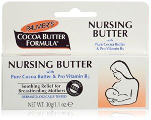 palmers cocoa butter nursing cream 1.1 oz.