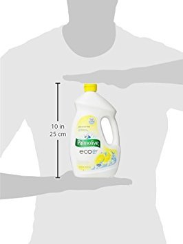 Palmolive Eco Dishwasher Detergent Gel, Lemon Splash - 45 ounce (Pack of 3) - Packaging May Vary