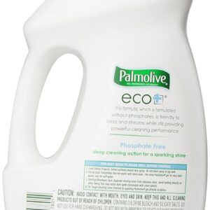 Palmolive Eco Dishwasher Detergent Gel, Lemon Splash - 45 ounce (Pack of 3) - Packaging May Vary