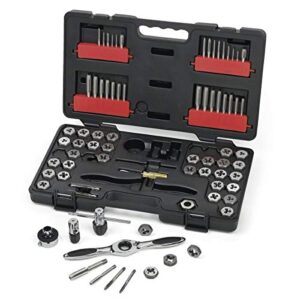 gearwrench 77 piece sae/metric ratcheting tap and die set -3887