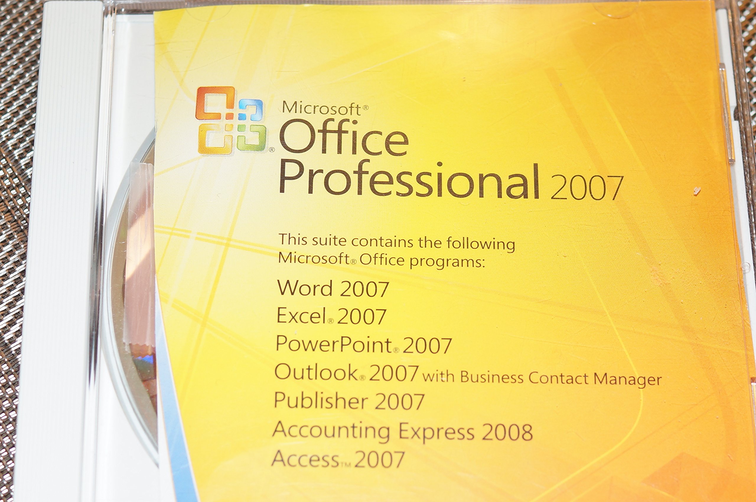 Microsoft Office Standard 2007 OLD VERSION