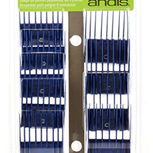 Andis Clipper Combs for Small Pets, Blue, (Pack of 9) (12860)