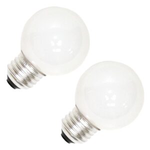 g e lighting ge 2pk 25w globe lamp, 2 count (pack of 1)