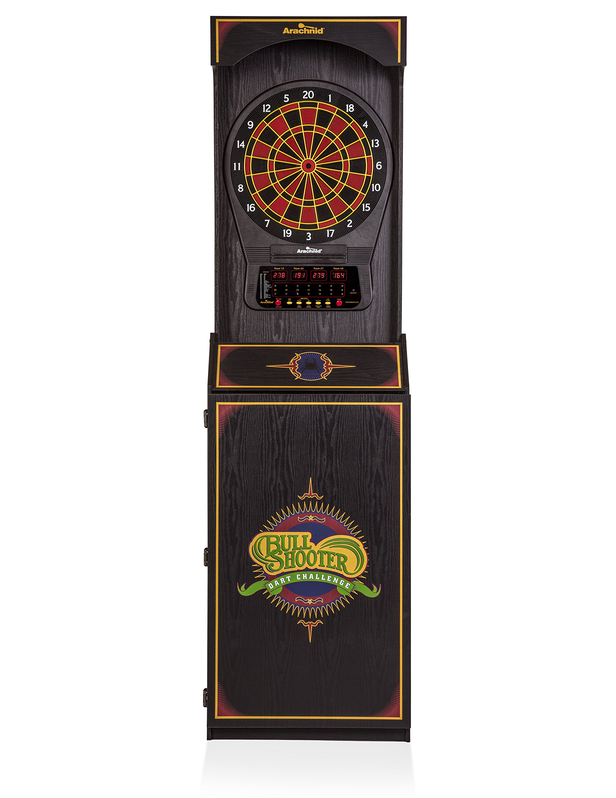 Arachnid Cricket Pro 650 Standing Electronic Dartboard Black