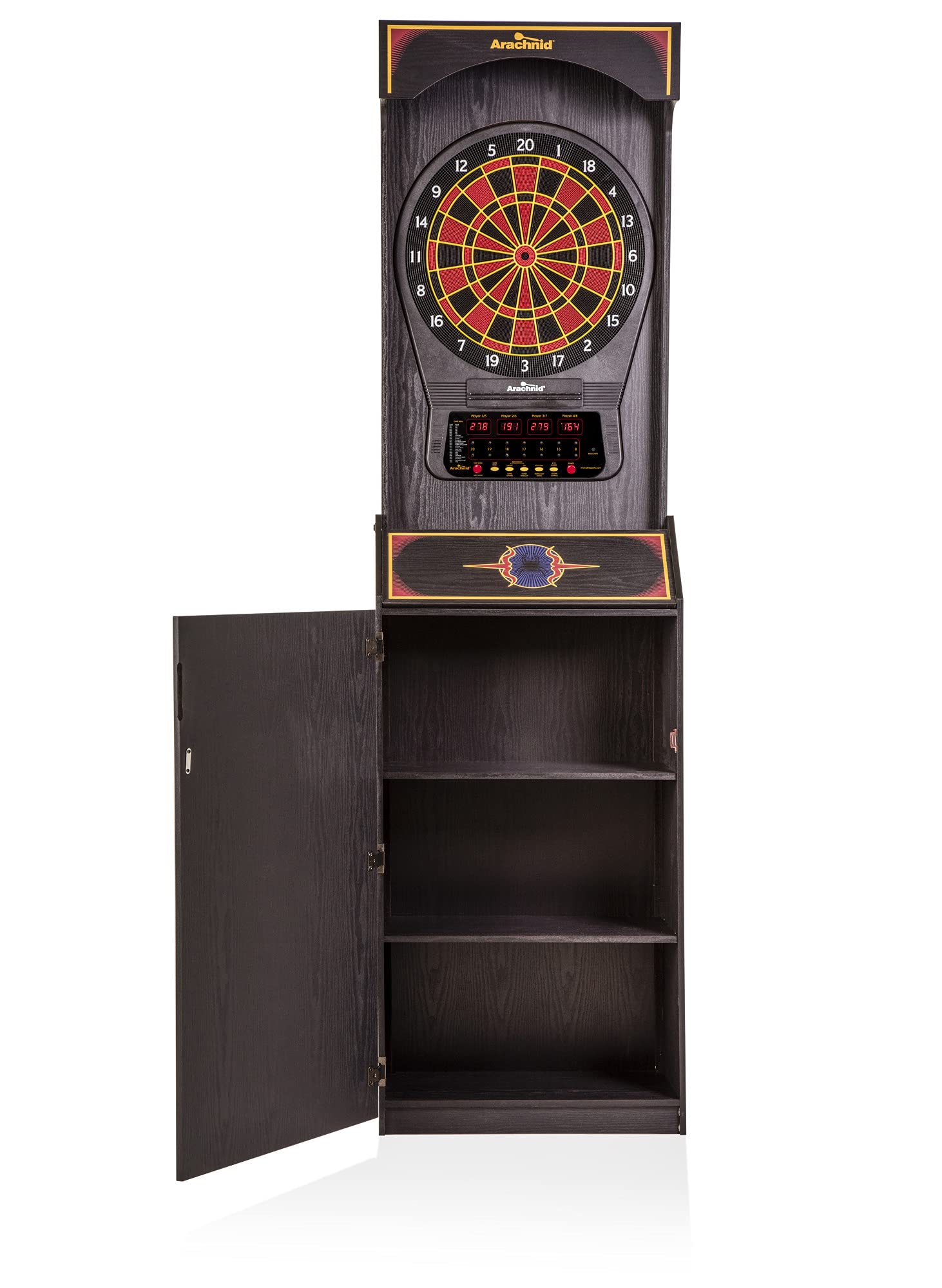 Arachnid Cricket Pro 650 Standing Electronic Dartboard Black