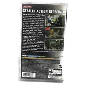 Metal Gear Solid Portable Ops - Sony PSP