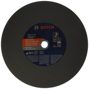 bosch cwcs1m14sc 14 in. 3/32 in. 1 in. arbor type 1a (iso 41) 36 grit metal stud/stainless cutting bonded abrasive wheel