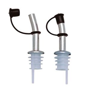 norpro, metal, bottle wine pourers, set of 2