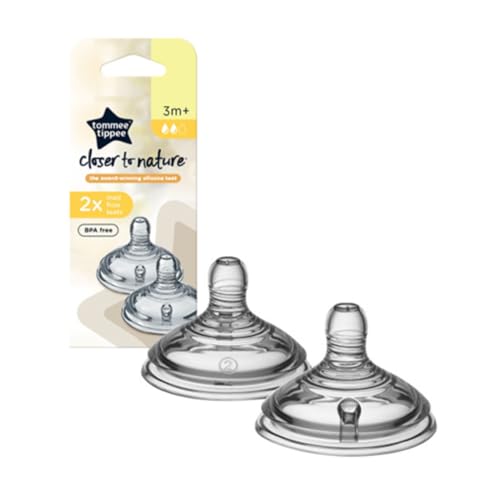 Pack 2 Tetinas Flujo Medio 3m+ Easi-Vent Tommee Tippee