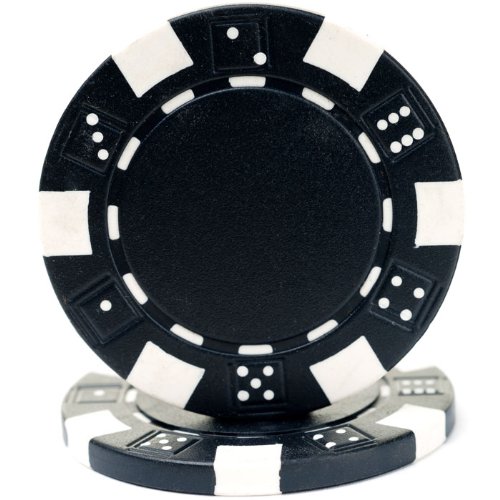 Poker Chip Set - 11.5g Poker Set with Cards, Buttons, Carrying Case, and 500 Poker Chips for Texas Hold'em and Blackjack Games by Trademark Poker