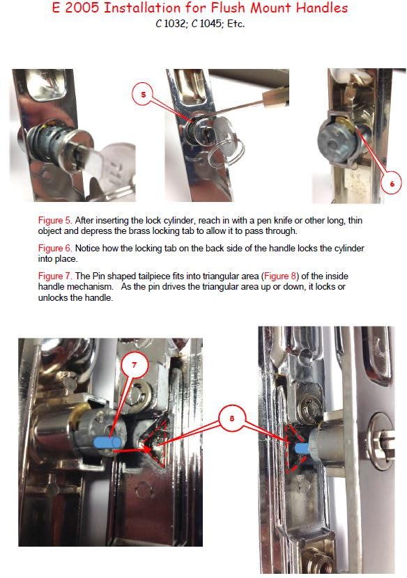 Prime-Line E 2005 1 In. Wafer Type Sliding Diecast Door Cylinder Lock (Single Pack)