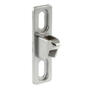 prime-line e 2040 chrome plated diecast, sliding door keeper (single pack)