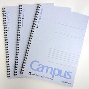 X3 Sakuaosu-T110A-BX3 40 pieces of Kokuyo Campus Twin Ring Notebook 3 books Pack No. 6 usually ruled paper (japan import)